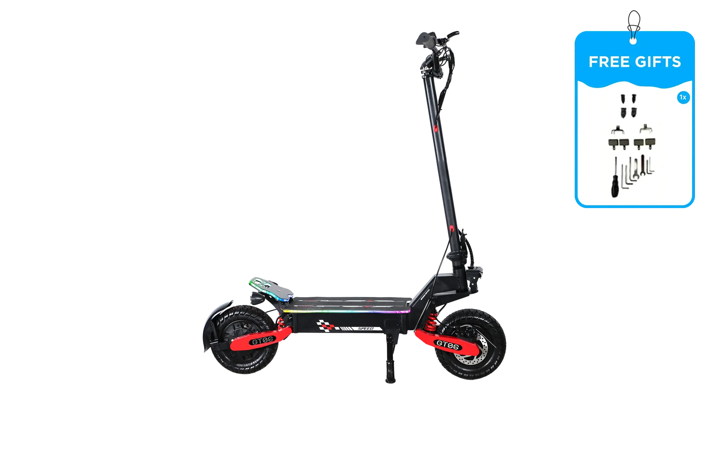 GT06 PLUS Electric Scooter | 2400W Motor, Long Range & Off-Road Ready ...